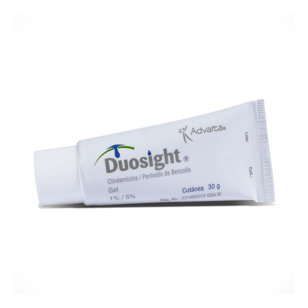 DUOSIGHT GEL TUBO 30 GR (CLINDAMICINA/PBO) | Farma Derma Focal