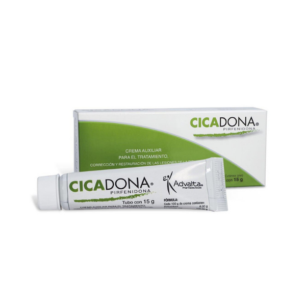 CICADONA CREMA 15 GR (PIRFENIDONA 8G) | Farma Derma Focal