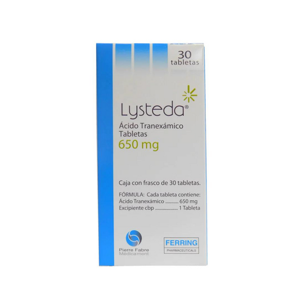 LYSTEDA 650 MG - TAB 30 | Farma Derma Focal