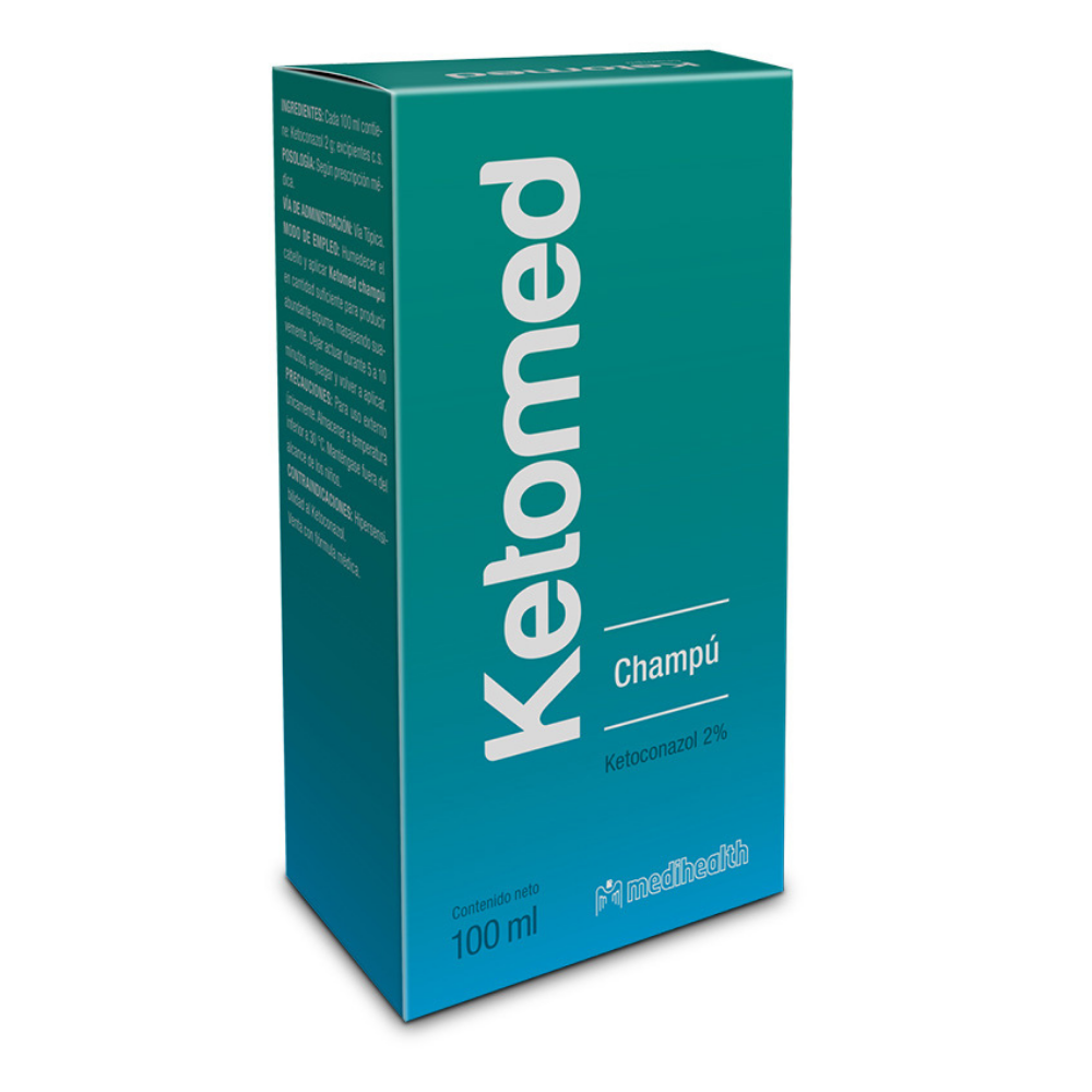 KETOMED SHAMPOO ANTIMICOTICO 100 ML (KETOKONAZOL AL 2%) | Farma Derma Focal